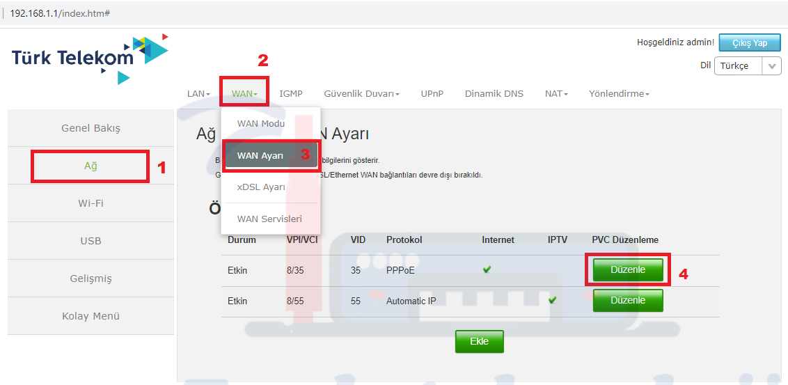 ARCADYAN ARC-VLAX1800 11AX MODEM KURULUMU - zorluteknoloji