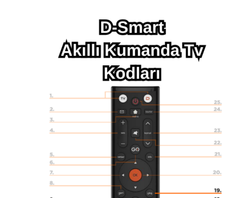 DSMART AKILLI KUMANDA TV KODLARI - zorluteknoloji
