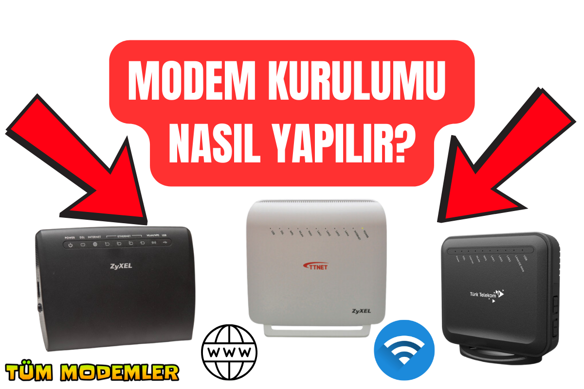 MODEM KURULUMU NASIL YAPILIR - zorluteknoloji