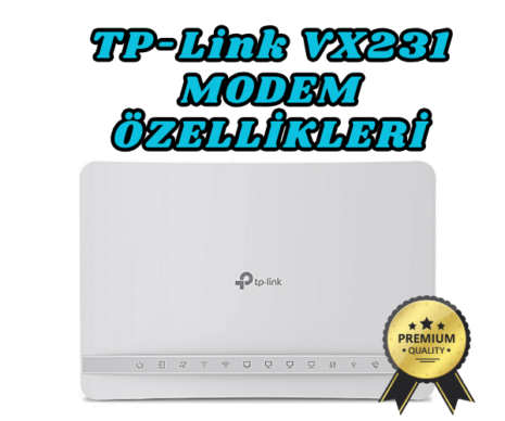 TP-Link VX231 MODEM ÖZELLİKLERİ - zorluteknoloji