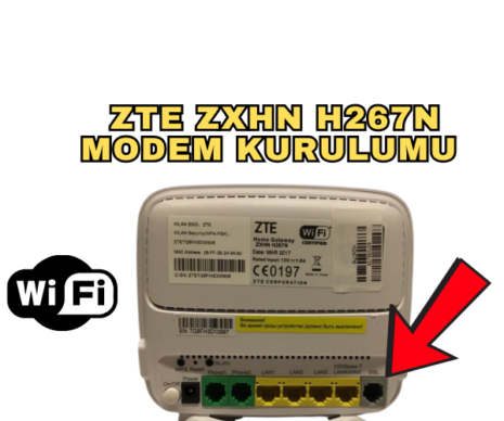 ZTE ZXHN H267N Modem Ayarları - zorluteknoloji