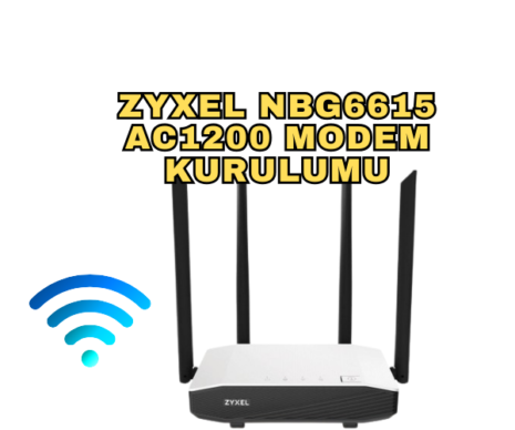 Zyxel NBG6615 AC1200 Modem Kurulumu - zorluteknoloji